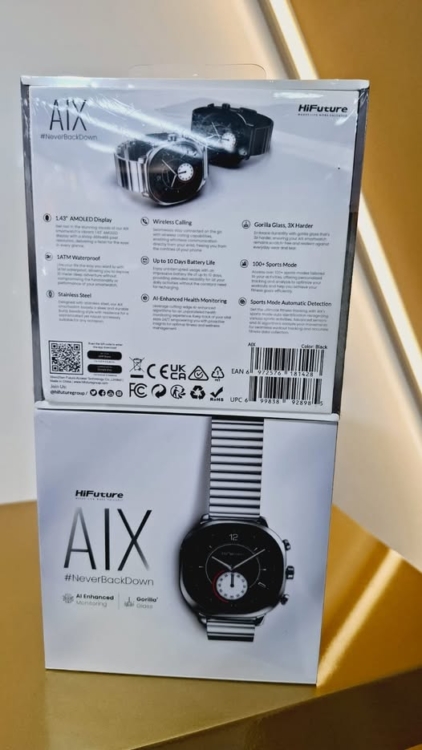 RELOJ HiFuture AIX Smart Watch NeverBackDown – Feria Coop